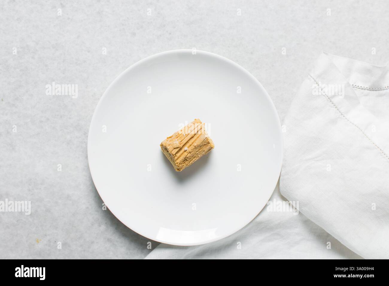 Overhead view of Nigerian Balewa candy, top view of hausa alewa candy ...