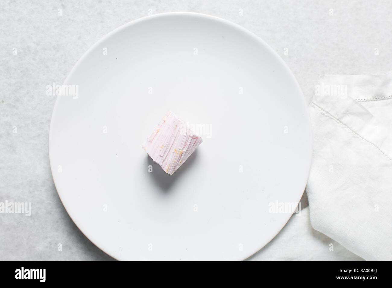 Overhead view of Nigerian Balewa candy, top view of hausa alewa candy ...