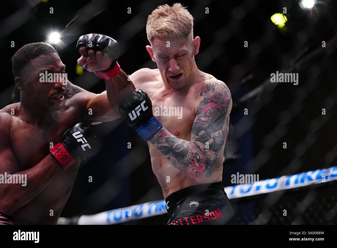 LAS VEGAS, NV - MARCH 1: Danny Barlow and Sam Patterson meet in the ...