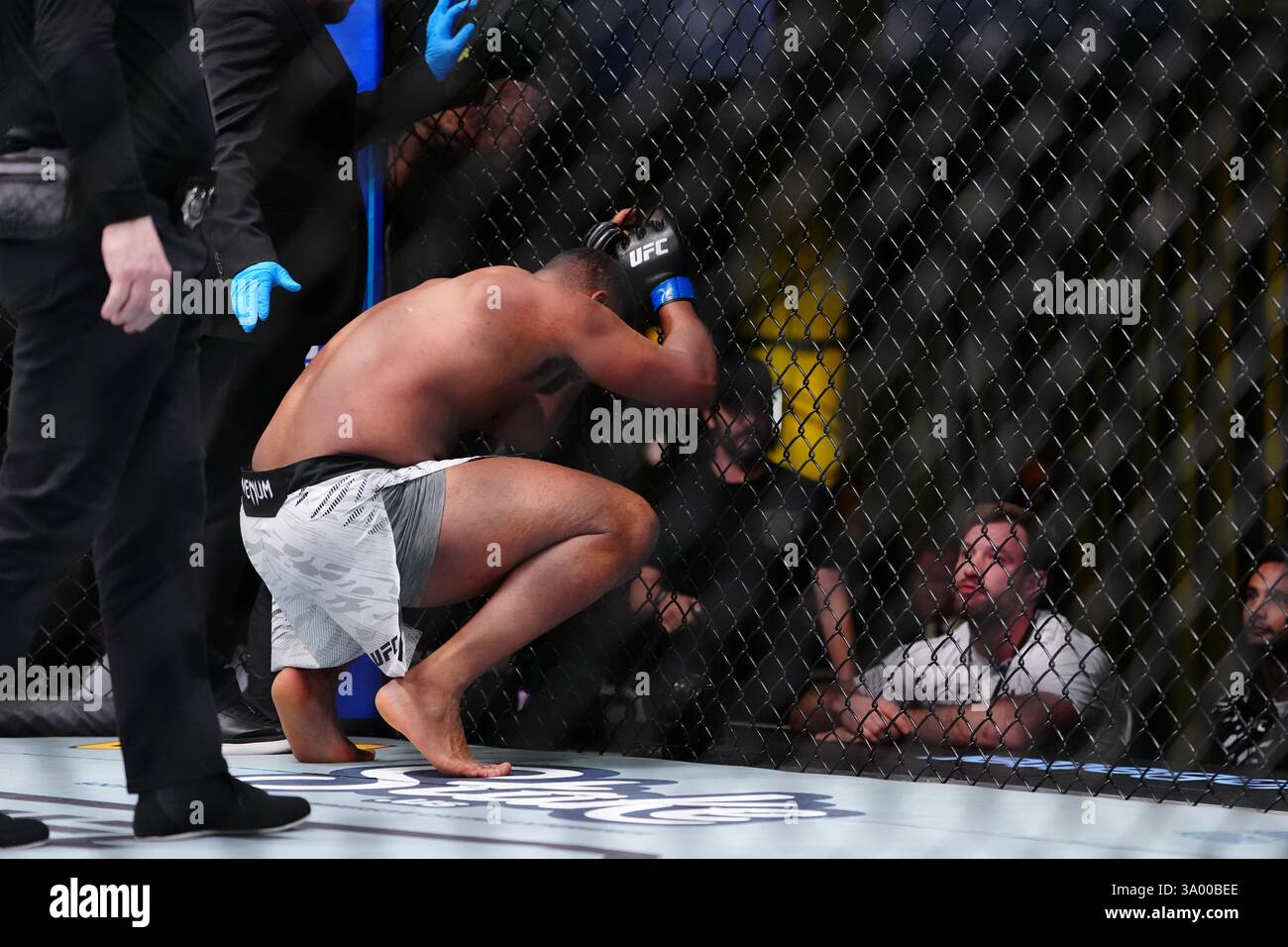LAS VEGAS, NV - MARCH 1: Austen Lane and Mario Pinto meet in the ...