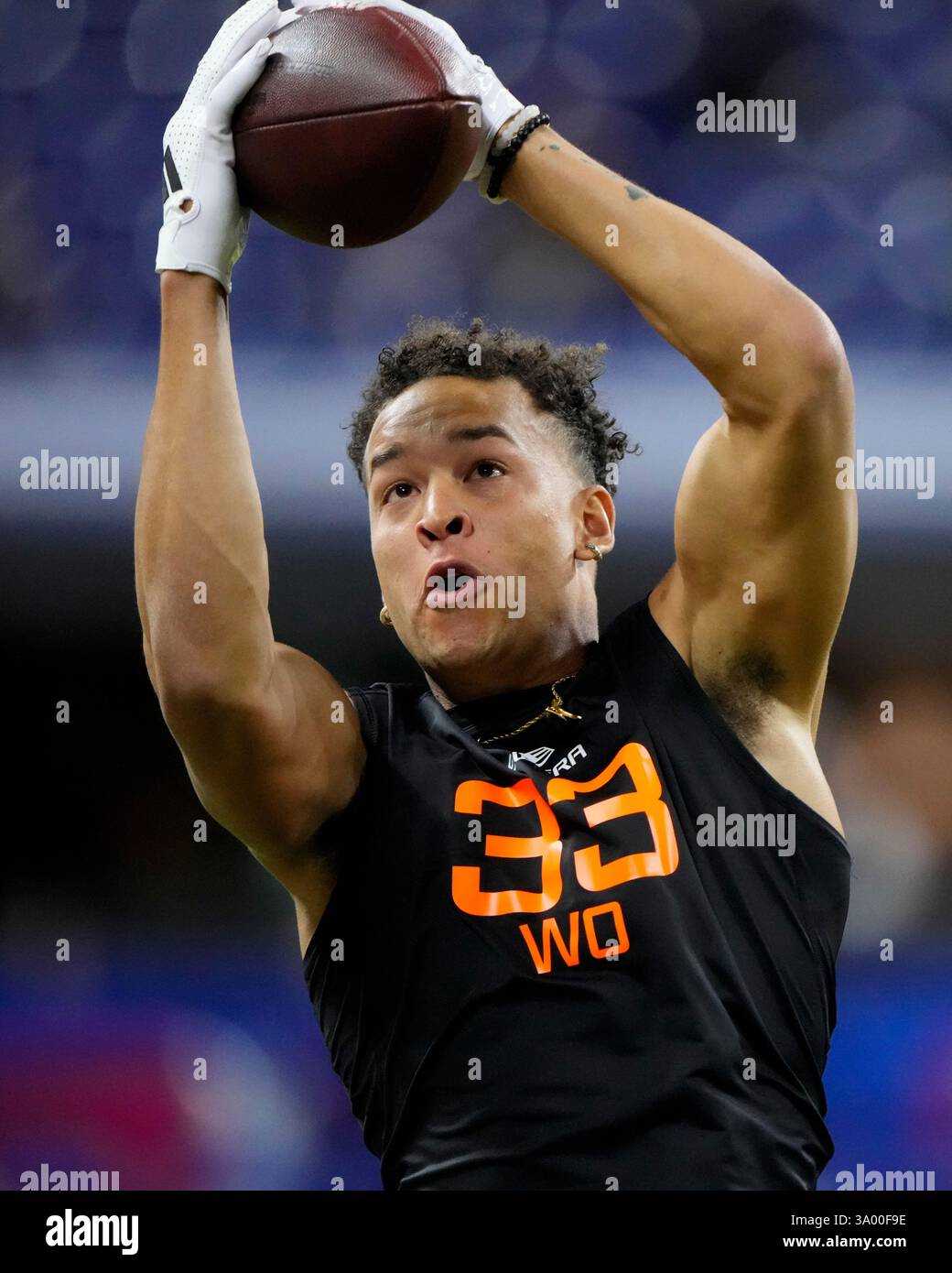 San Jose State wide receiver Nick Nash participates in a drill at the ...
