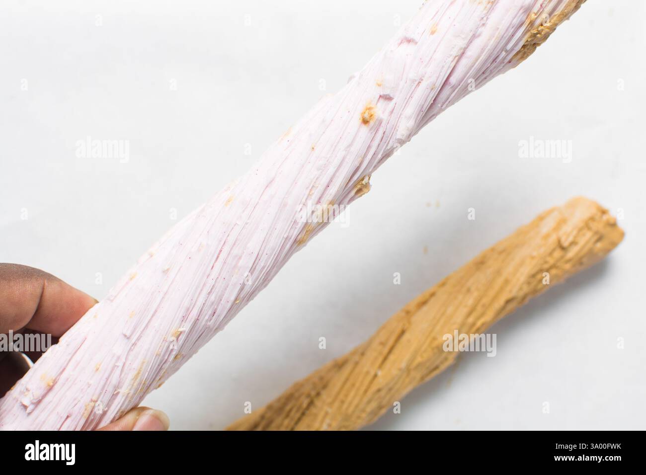 Overhead view of Nigerian Balewa candy, top view of hausa alewa candy ...