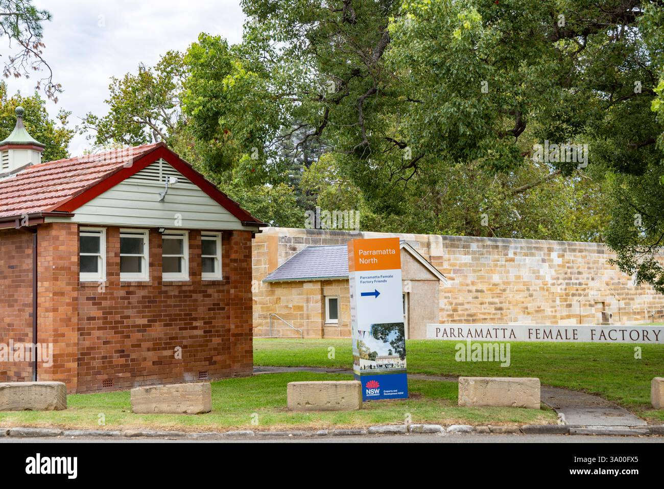 Parramatta North precinct in Western Sydney and the Parramatta female ...