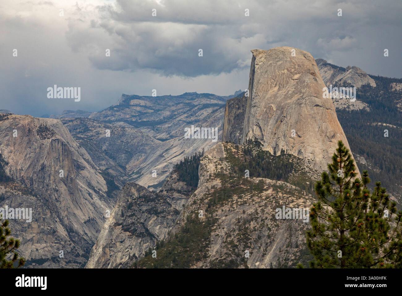 Yosemite National Park, California - Half Dome in Yosemite National ...