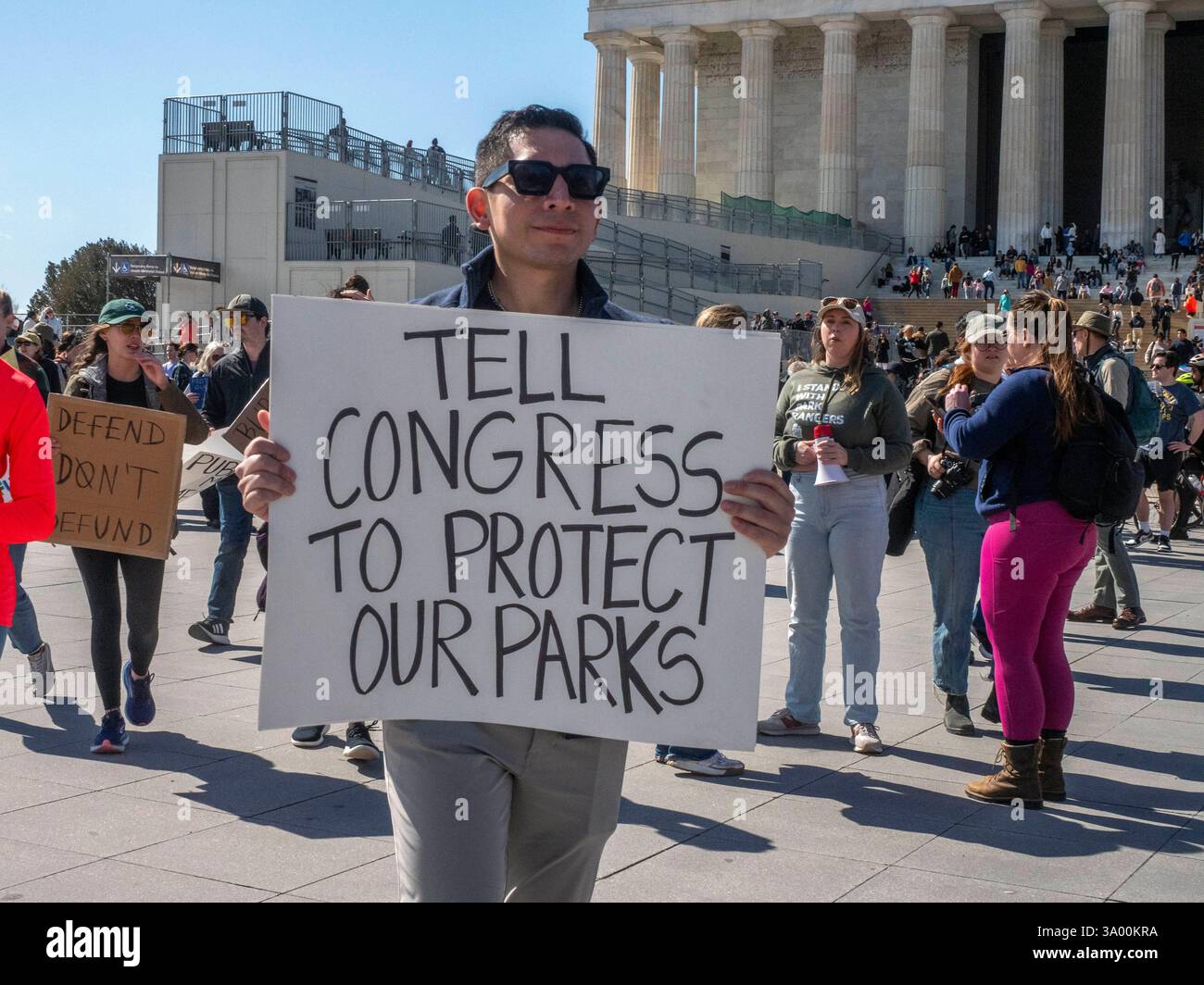 20250301 npsprotest 02 jpg hi-res stock photography and images - Alamy