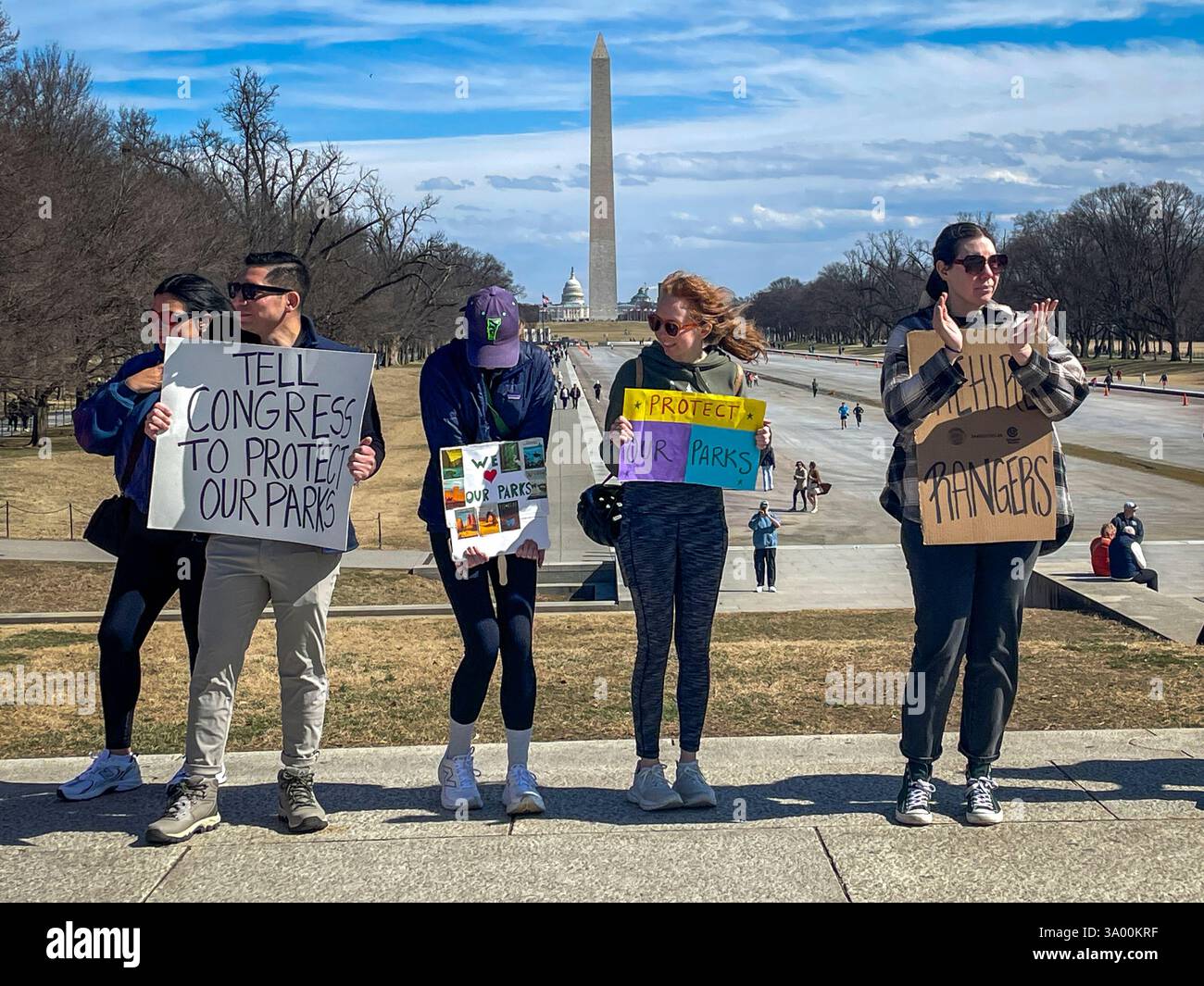 20250301 npsprotest 05 jpg hi-res stock photography and images - Alamy