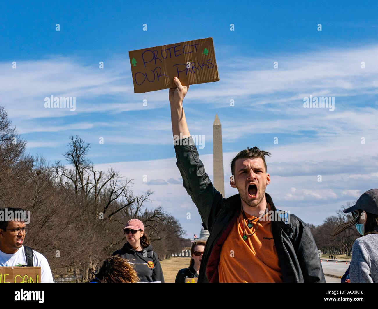 20250301 npsprotest 01 jpg hi-res stock photography and images - Alamy