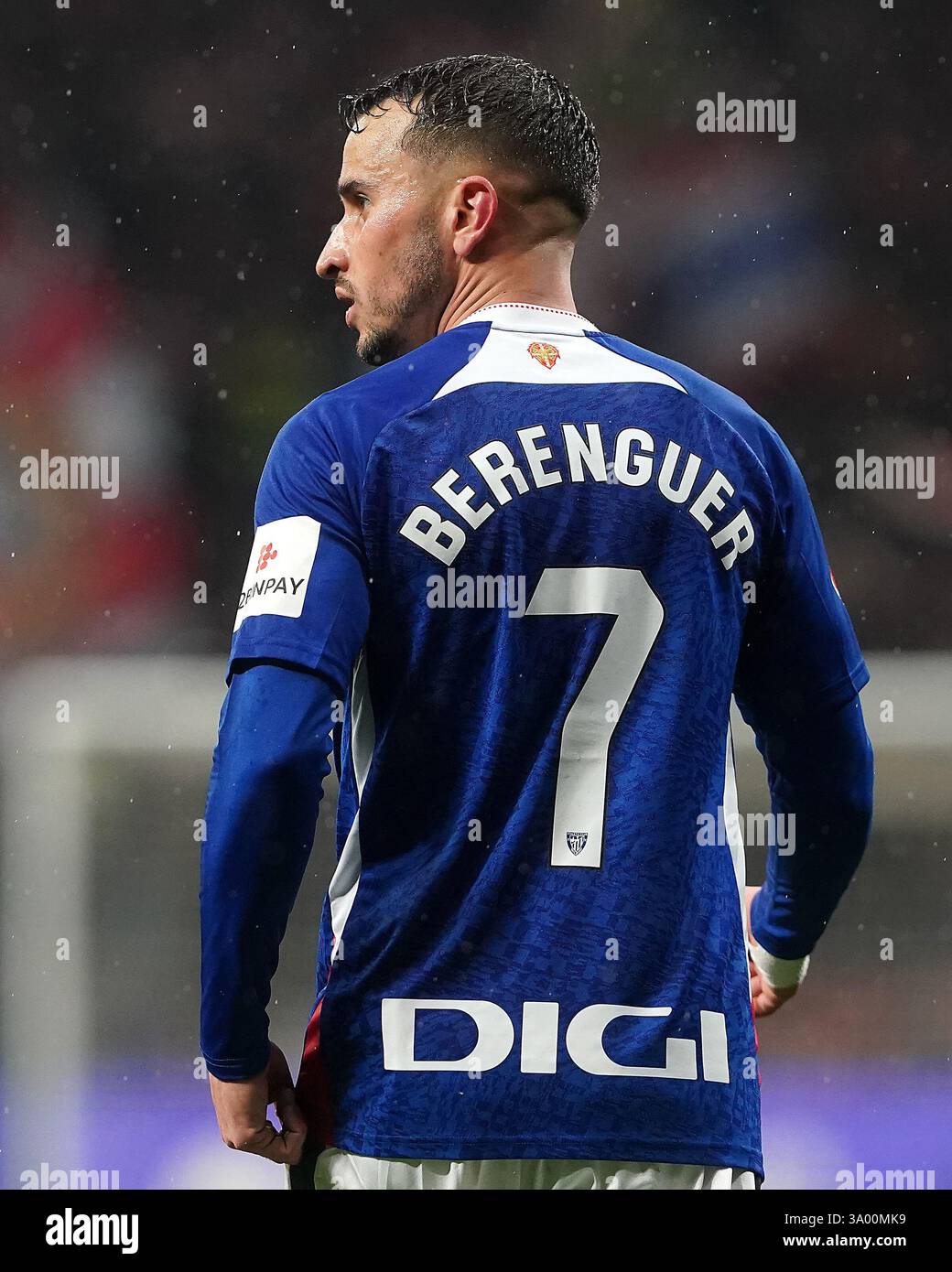 Athletic de Bilbao's Alex Berenguer during La Liga match. March 1,2025 ...