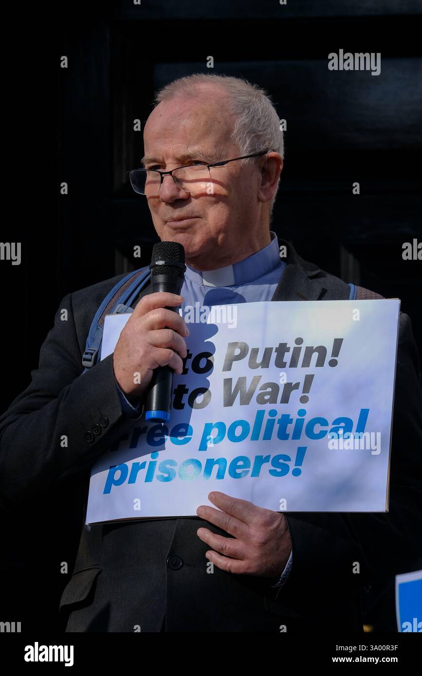 London, UK. 1st March, 2025. Alexei Navalny supporters and others took ...