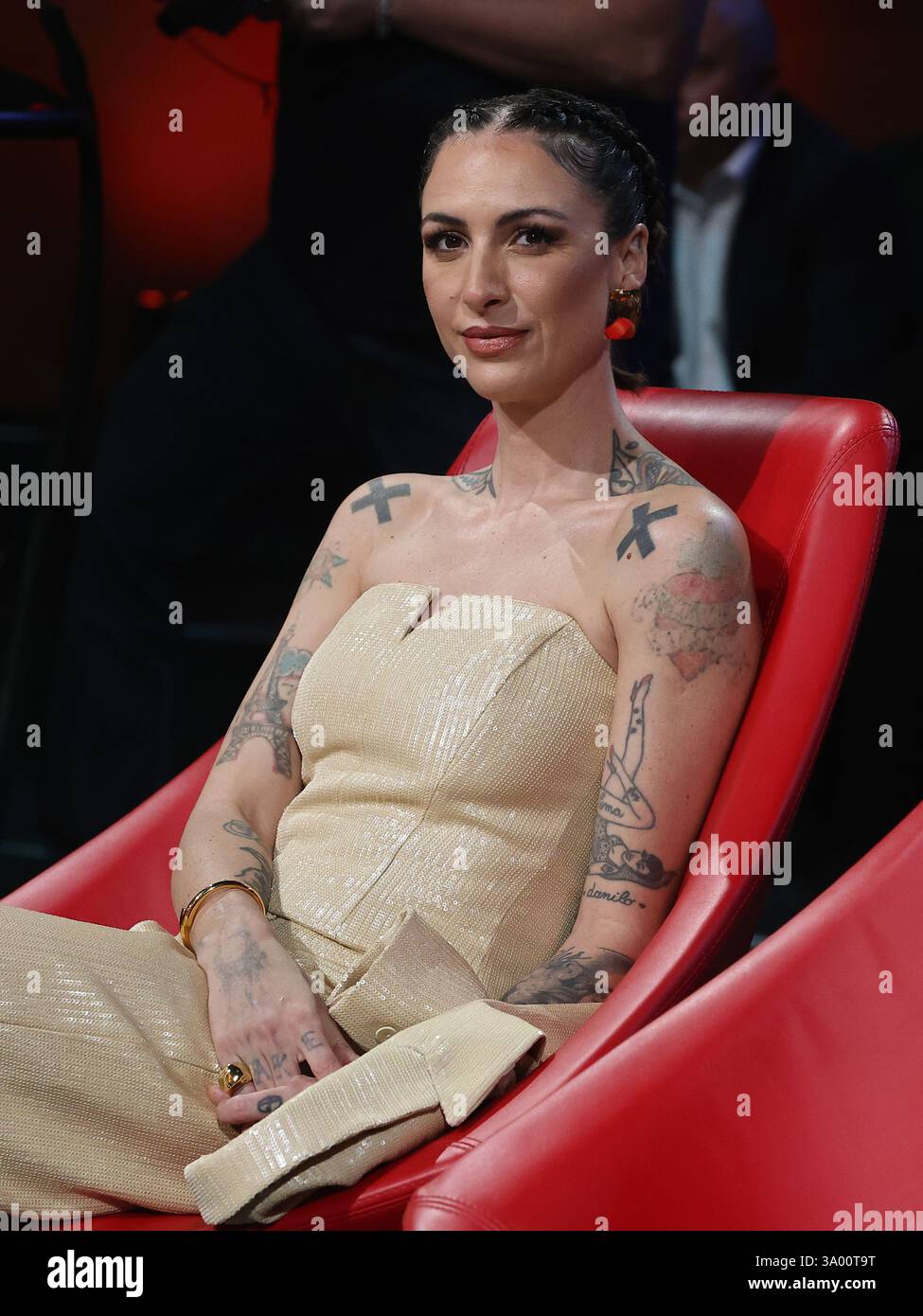 Rome, Rai ex Dear studios, TV show "Now or never". In the photo: Ema Stokholma Stock Photo - Alamy