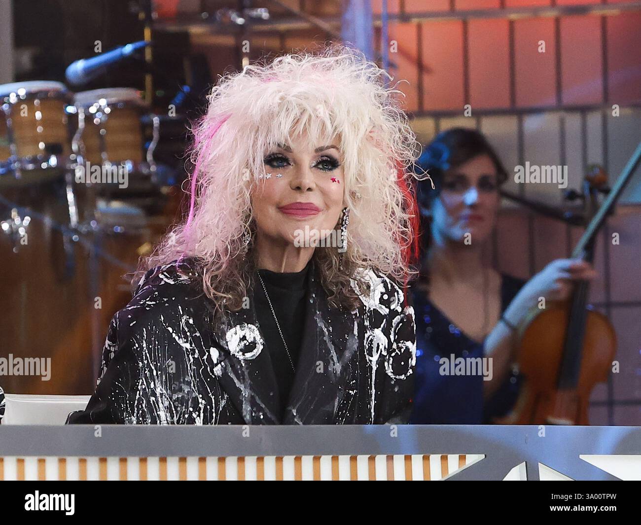 Rome, Italy. 01st Mar, 2025. Rome, Rai studios ex Dear, TV show "Now or ...