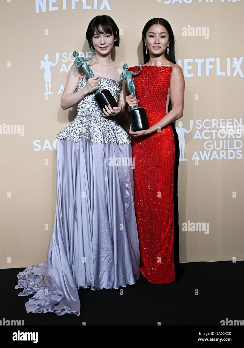 23 February 2025 - Los Angeles, California - Moeka Hoshi and Anna Sawai ...