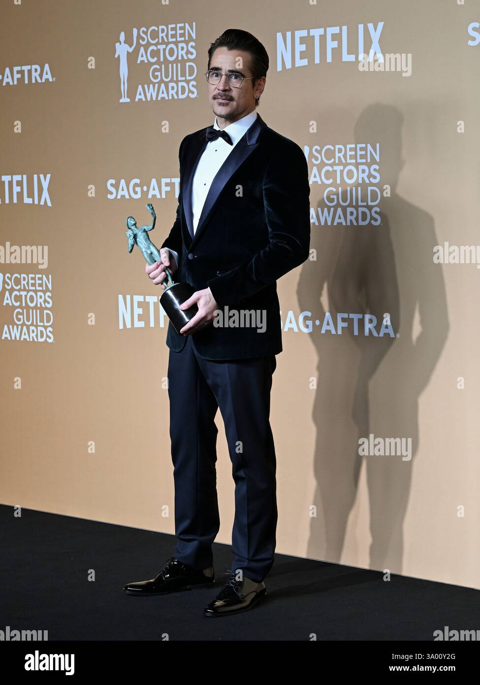 February 23, 2025, Los Angeles, California, USA: Colin Farrell attends ...