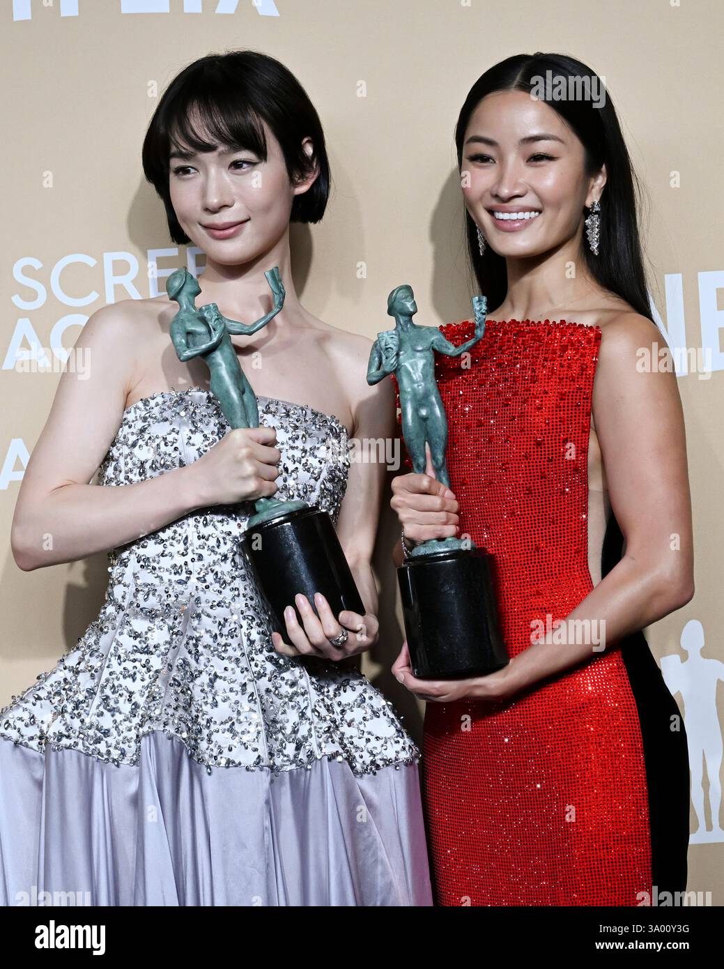 February 23, 2025, Los Angeles, California, USA: Moeka Hoshi and Anna ...