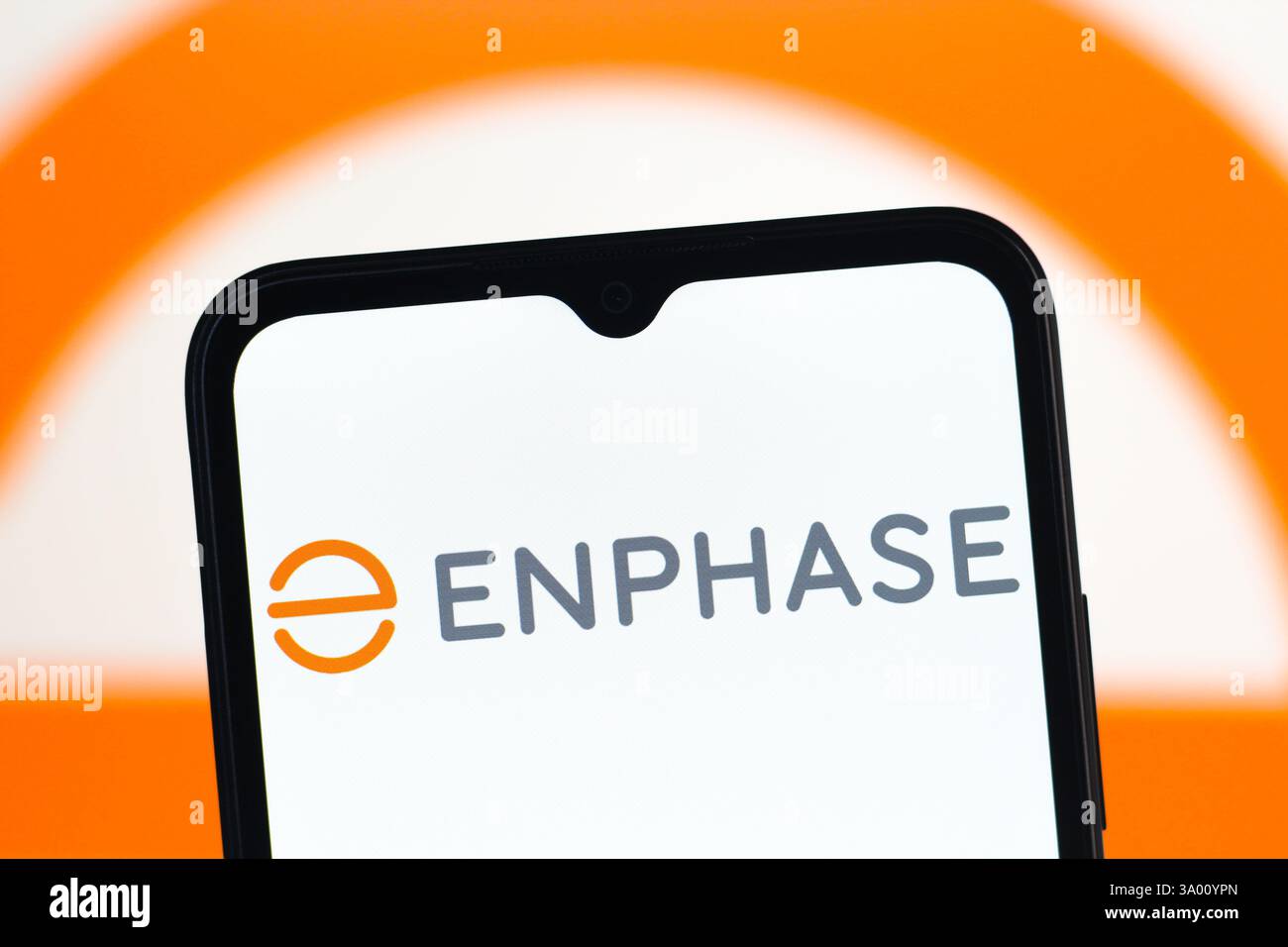 Canada. 01st Mar, 2025. In this photo illustration, the Enphase logo is ...