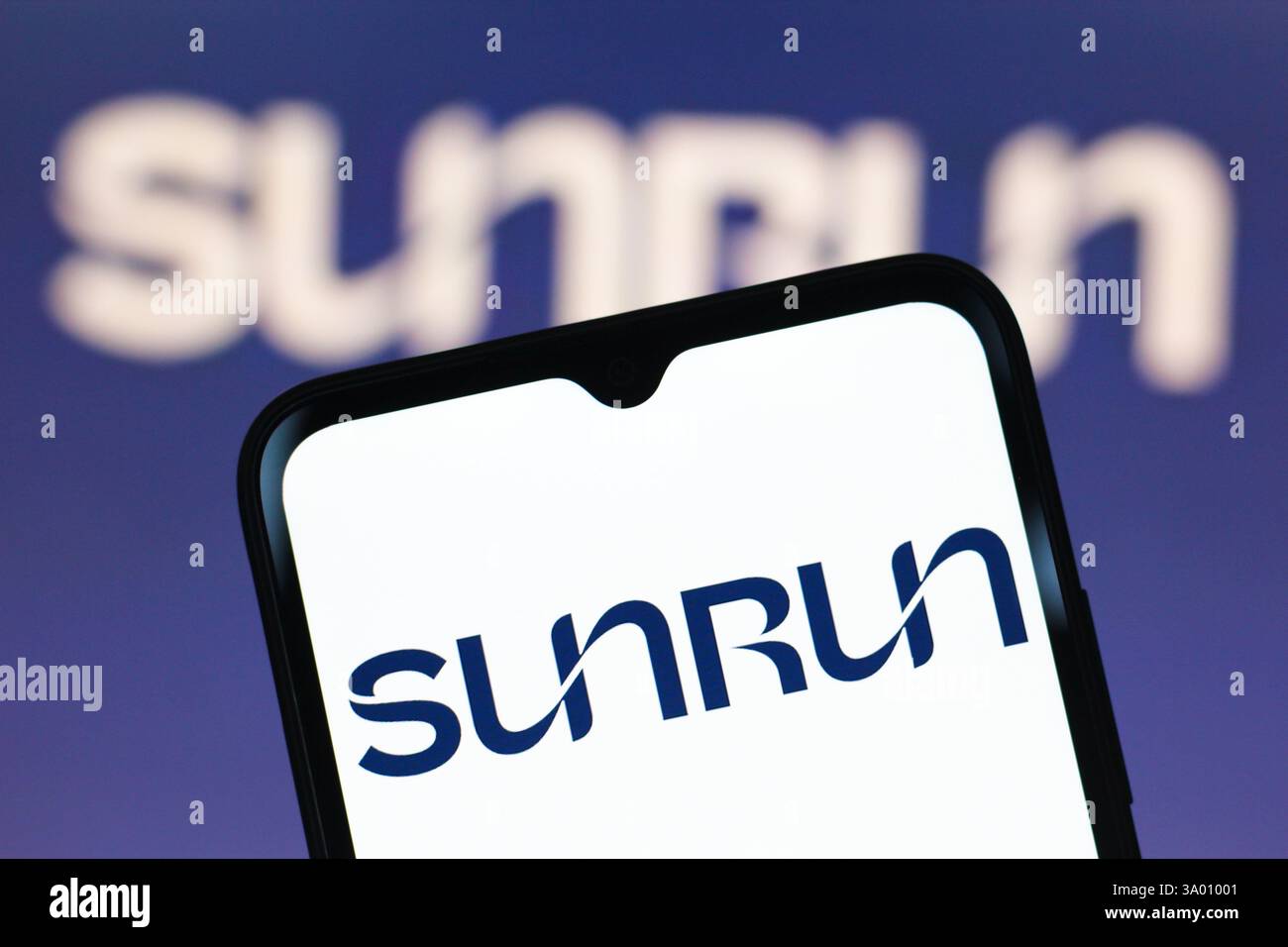 Canada. 01st Mar, 2025. In this photo illustration, the Sunrun logo is ...
