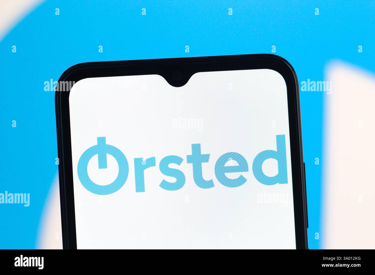 Canada. 01st Mar, 2025. In this photo illustration, the Orsted logo is ...