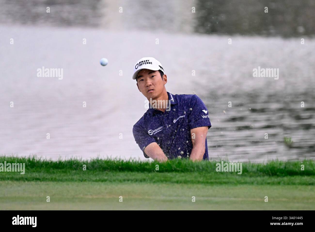 PALM BEACH GARDENS, FL - MARCH 1: Michael Khim plays in the 3rd round ...
