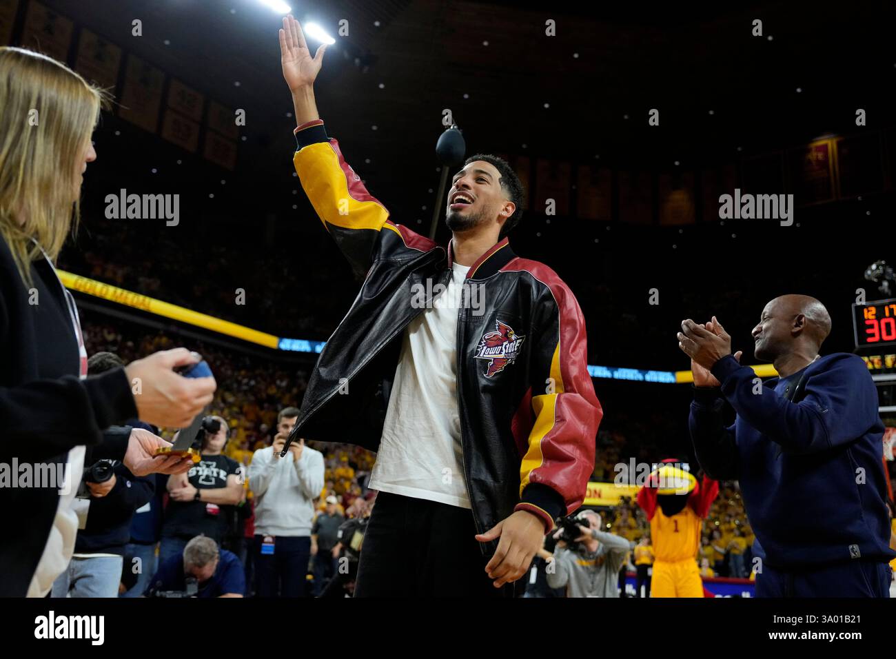 Former Iowa State guard and current Indiana Pacers NBA player Tyrese ...