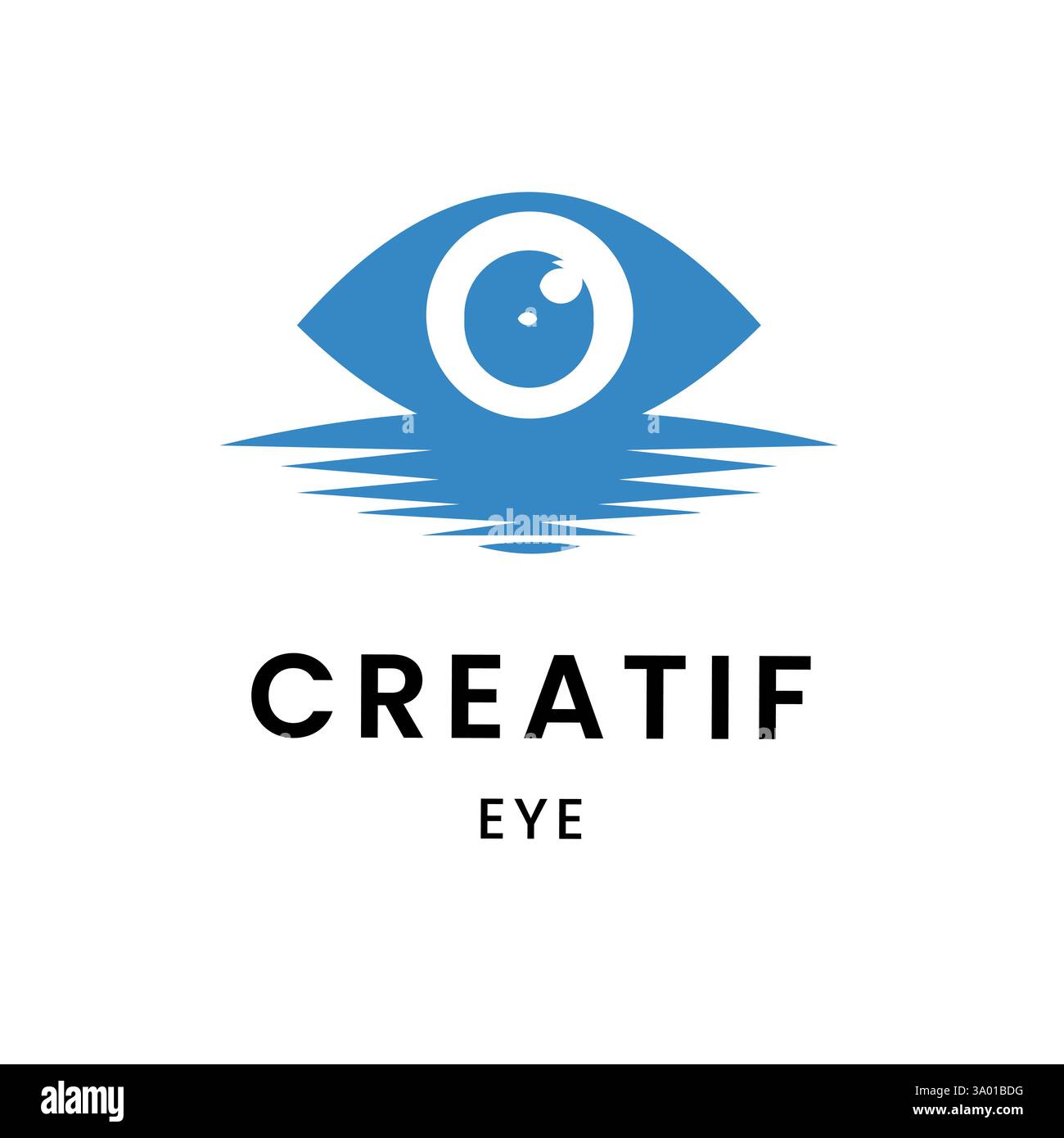Simple Logo featuring Eye with sea water Logo for Travel Agency, Resort ...