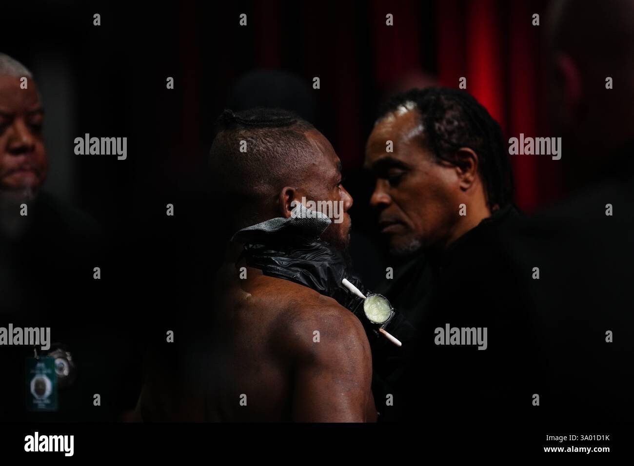 LAS VEGAS, NV - MARCH 1: Manel Kape and Asu Almabayev meet in the ...