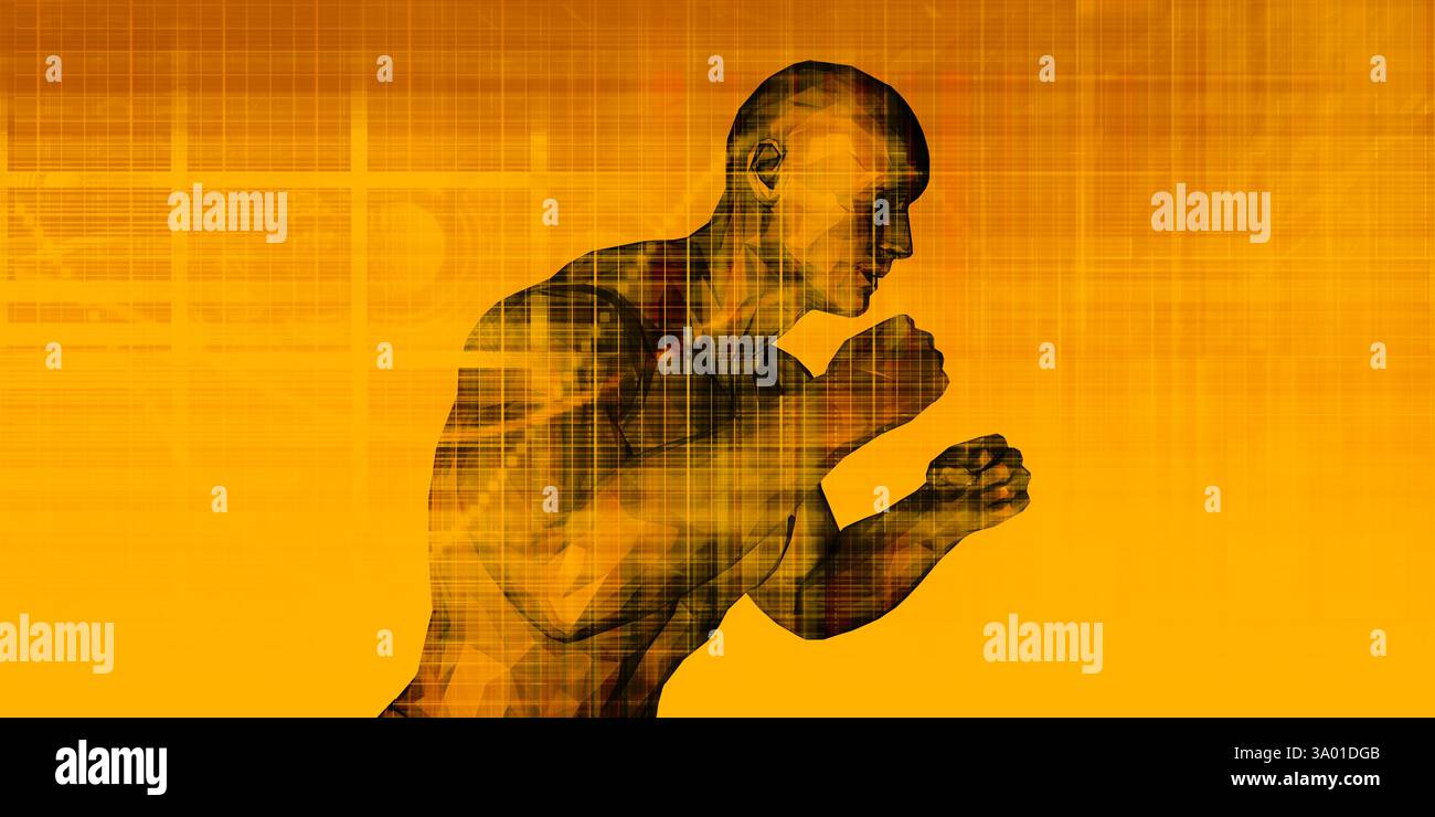 Body Combat Class at a Fitness Center Art Stock Photo - Alamy