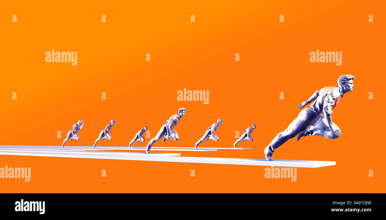 Competitive Advantage as a Core Business Concept Stock Photo - Alamy