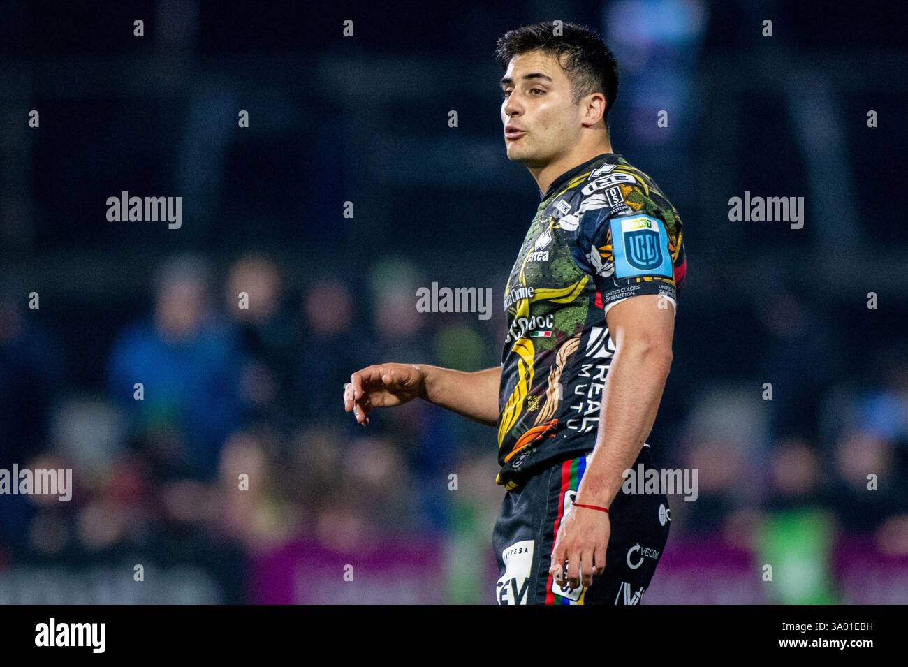 Tomas Albornoz of Benetton during the United Rugby Championship Round ...
