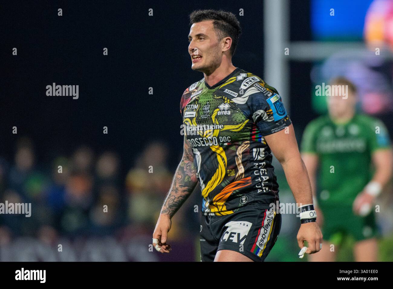 Marco Zanon of Benetton during the United Rugby Championship Round 12 ...