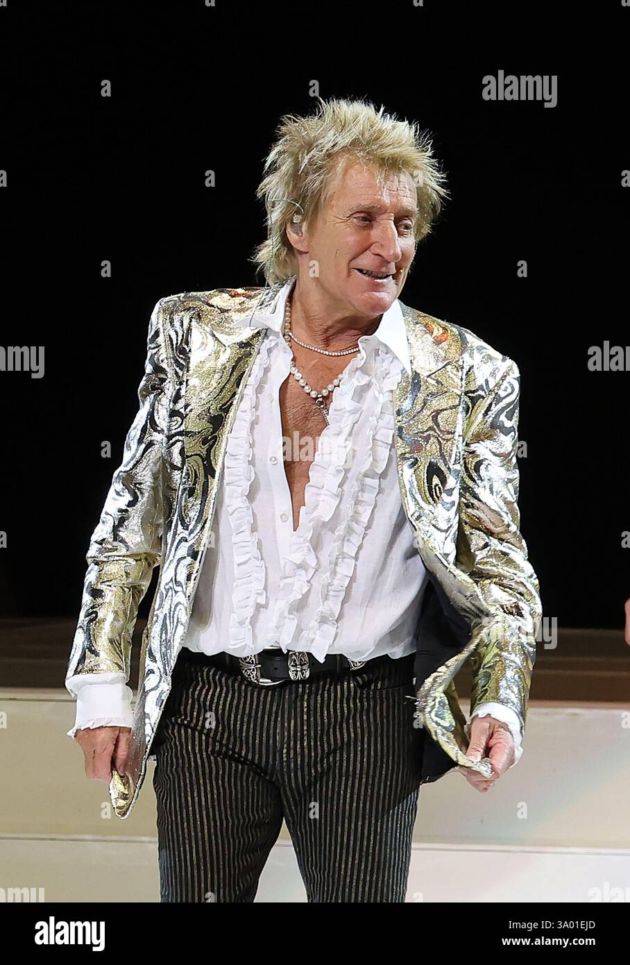 HOLLYWOOD,FL-MARCH 1: Rod Stewart performs at Hard Rock Live at ...