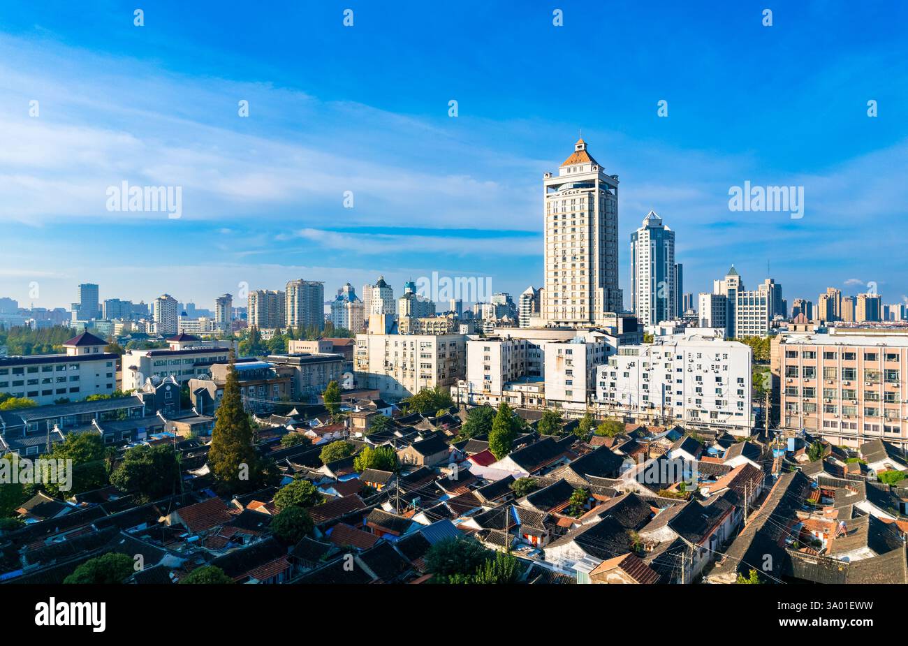 Urban Environment of Haohe Scenic Area, Nantong City, Jiangsu Province ...