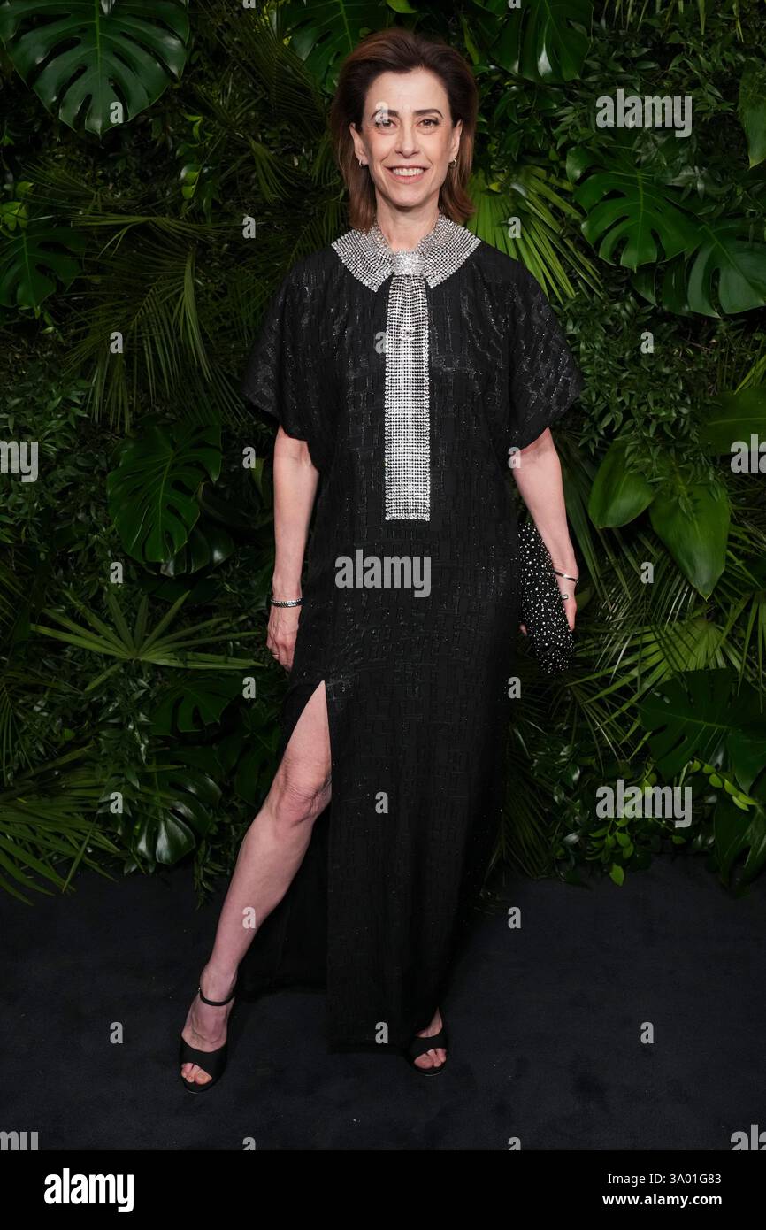 Fernanda Torres arrives at Chanel's 16th Annual Pre-Oscar Awards Dinner ...