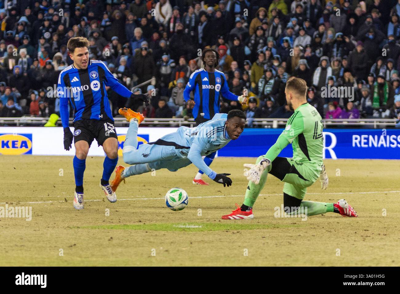 St. Paul, Minnesota, USA. 1st Mar, 2025. Minnesota United player KELVIN ...
