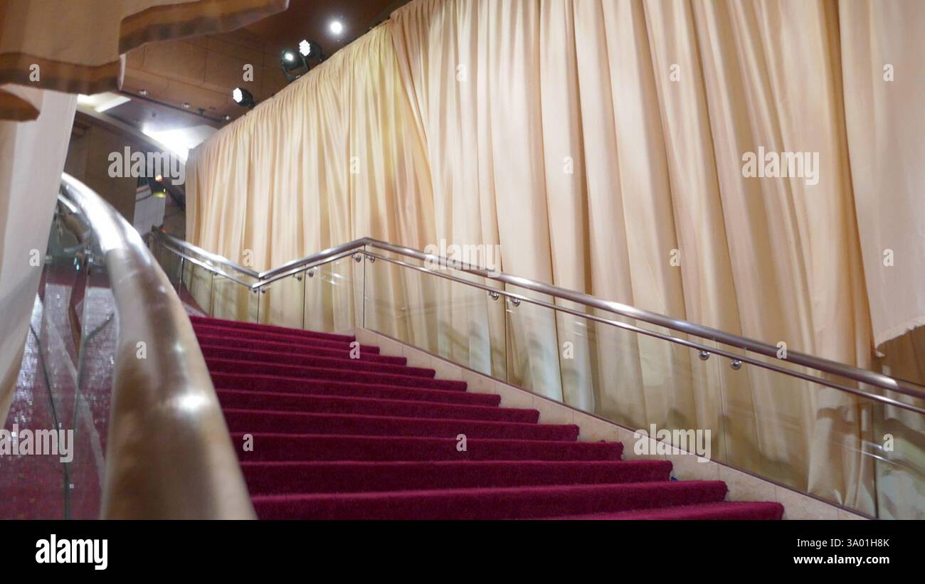 Hollywood, California, USA 1st March 2025 97th Oscars Setup on ...