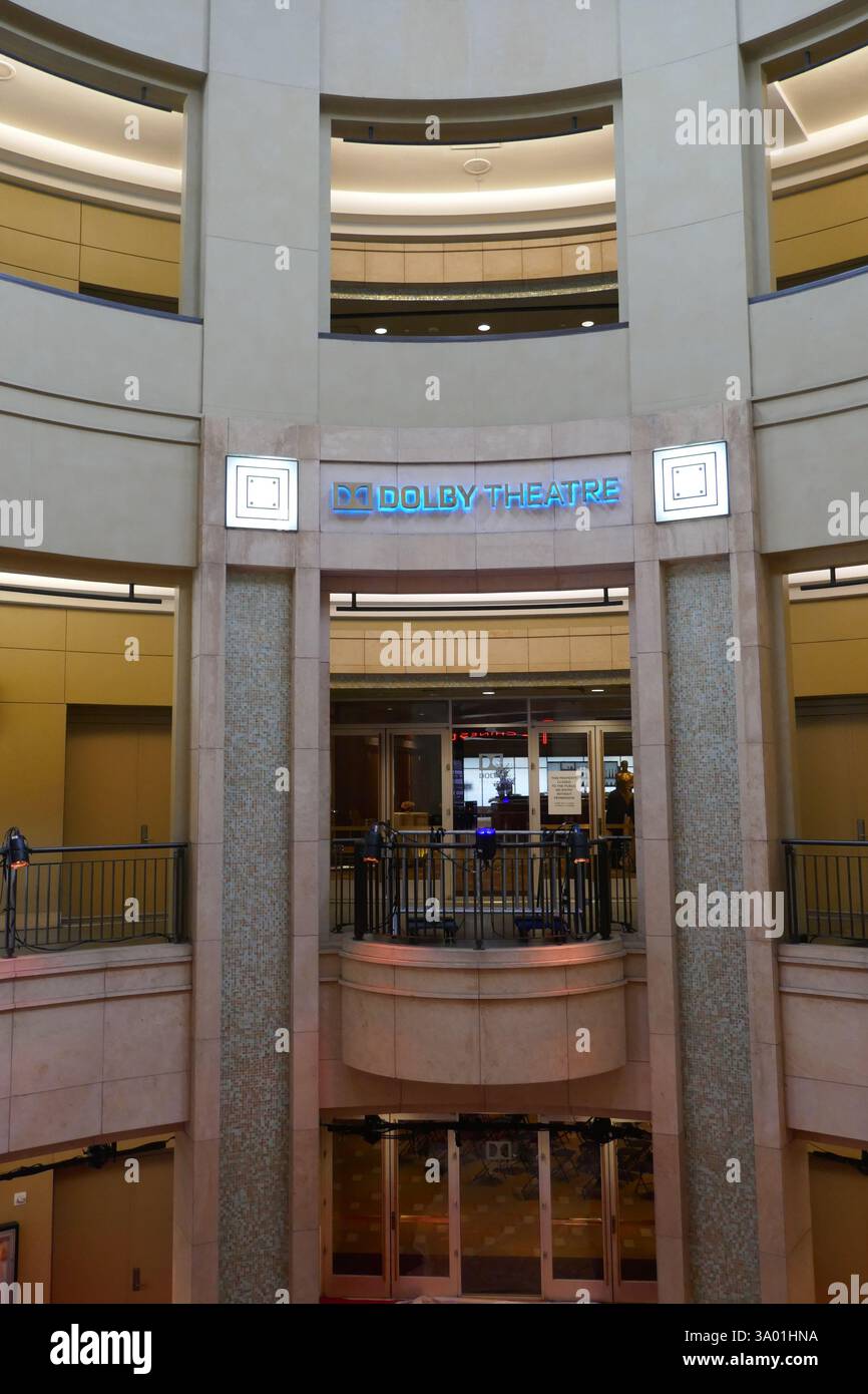 Hollywood, California, USA 1st March 2025 97th Oscars Setup on ...