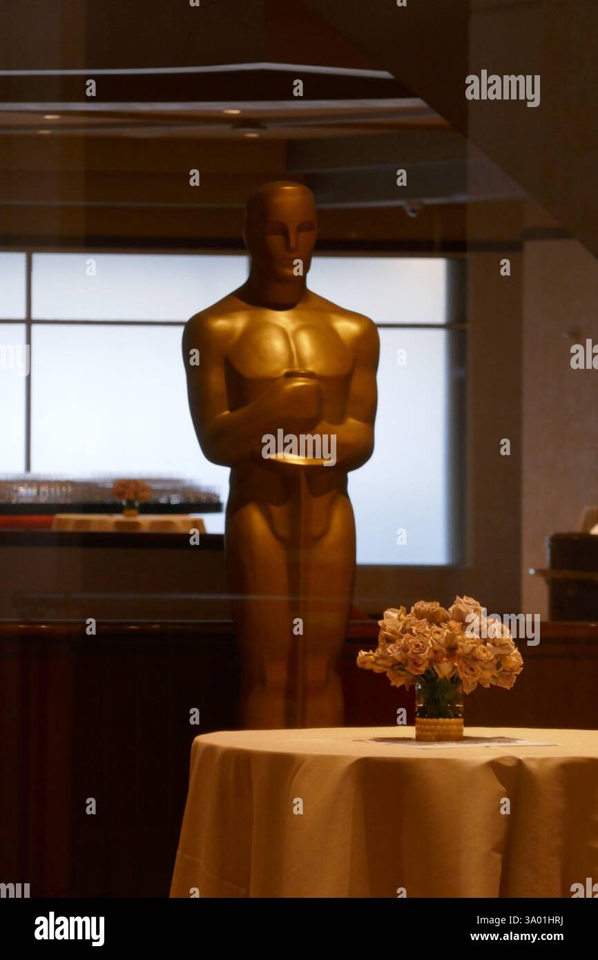 Hollywood, California, USA 1st March 2025 97th Oscars Setup on ...