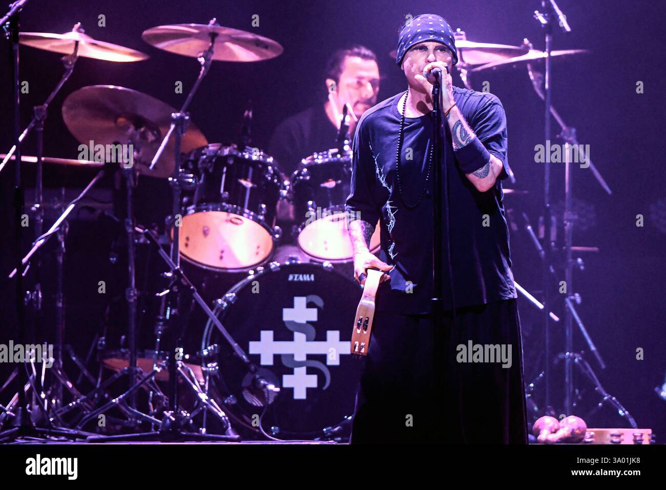 Buenos Aires (1st Mar 2025). The Cult, legendary British rock band ...