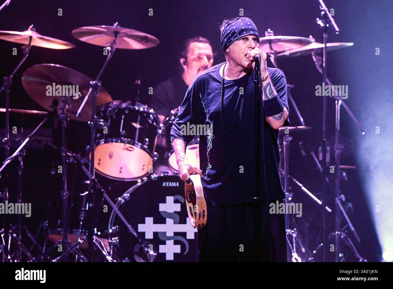 Buenos Aires (1st Mar 2025). The Cult, legendary British rock band ...