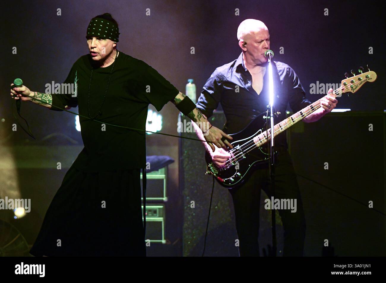 Buenos Aires (1st Mar 2025). The Cult (Ian Astbury vocals, Charlie ...