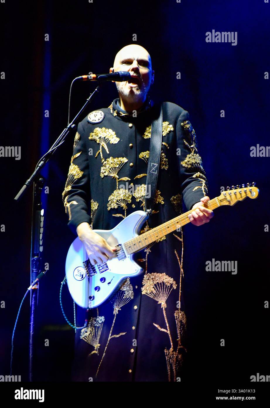 Billy Corgan of The Smashing Pumpkins Band on stage at BeachLife Music ...