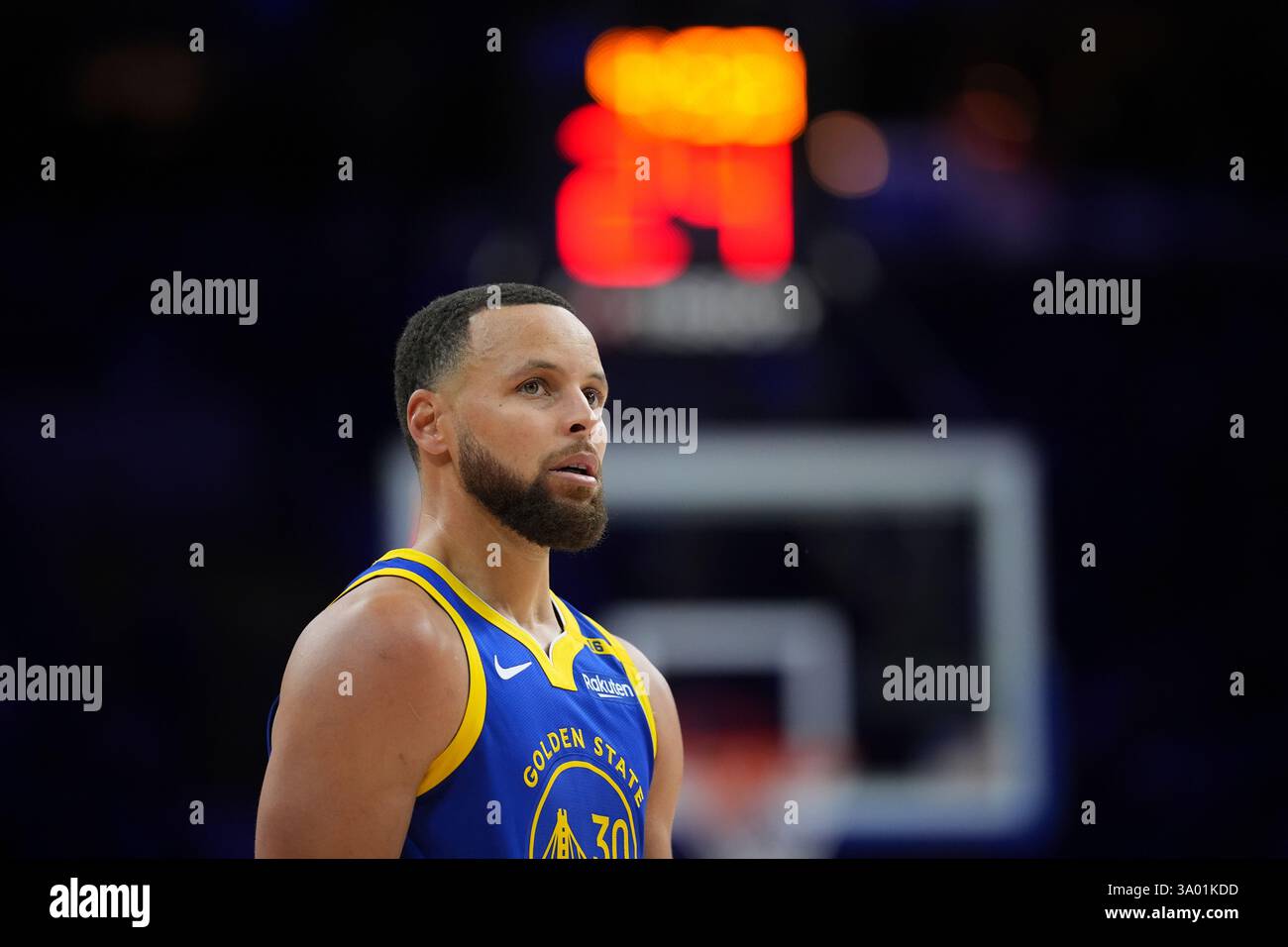 Golden State Warriors' Stephen Curry plays during an NBA basketball ...