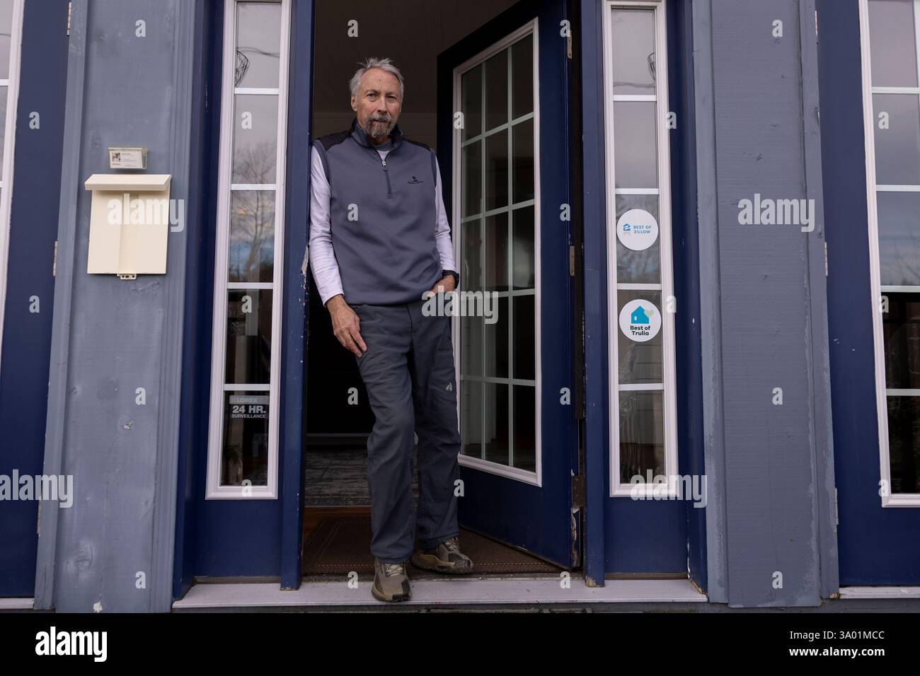 Wayne Lyle, a realtor and president of the Point Roberts Chamber of ...