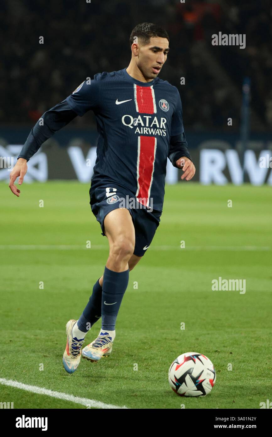 Achraf Hakimi of PSG during the French championship Ligue 1 football ...