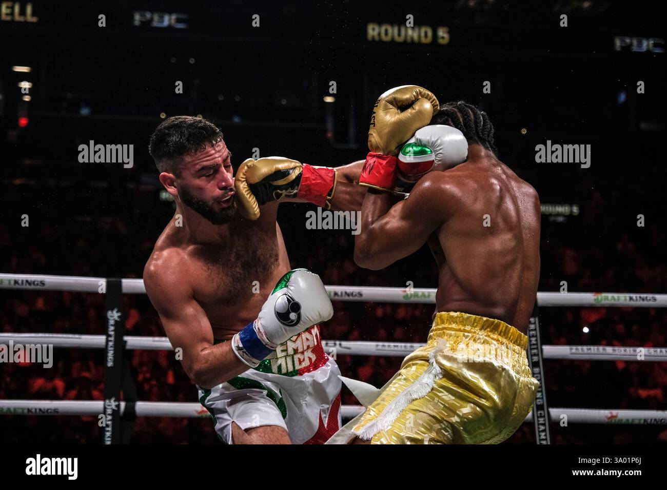 Brooklyn, New York, USA. 1st Mar, 2025. Action between Jose ""˜Rayo ...