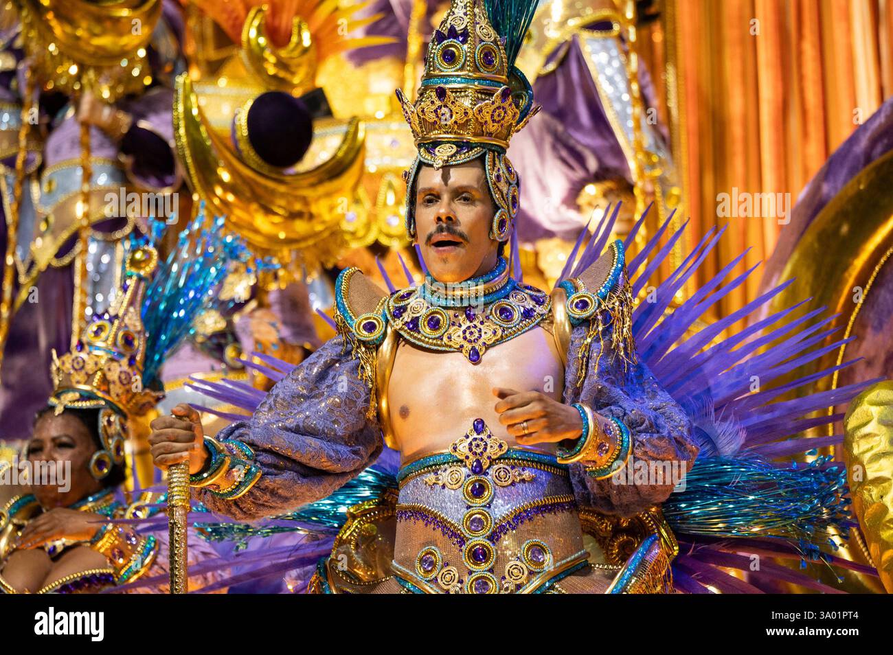 BRAZIL CARNIVAL PARADE 2025 - MOCIDADE ALEGRE SAO PAULO SP, 01/03/2025 ...