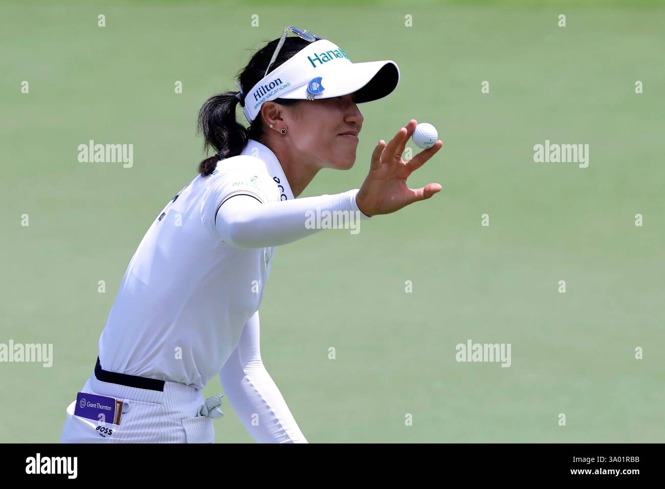 Lydia Ko of New Zealand reacts after winning the HSBC Women's World ...