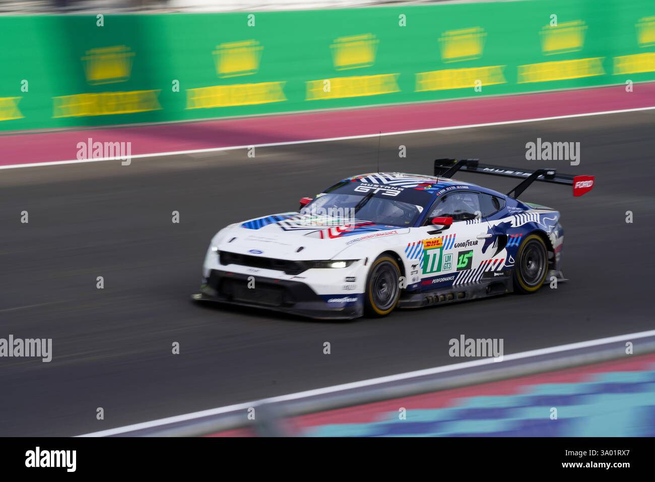 Ford Mustang GT3 car at FIA World Endurance Championship, WEC, Qatar ...