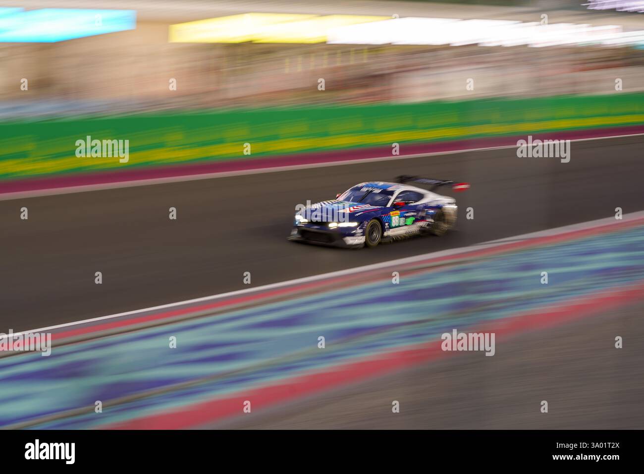 Ford Mustang GT3 car at FIA World Endurance Championship, WEC, Qatar ...