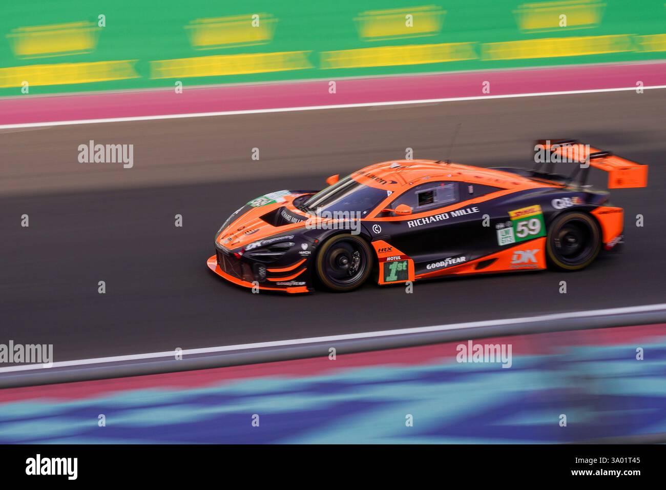 McLaren GT car FIA World Endurance Championship, WEC, Qatar 2025. a ...