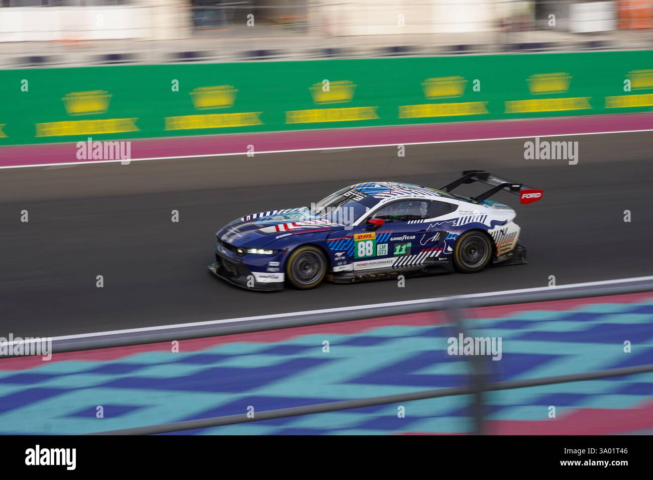 Ford Mustang GT3 car at FIA World Endurance Championship, WEC, Qatar ...